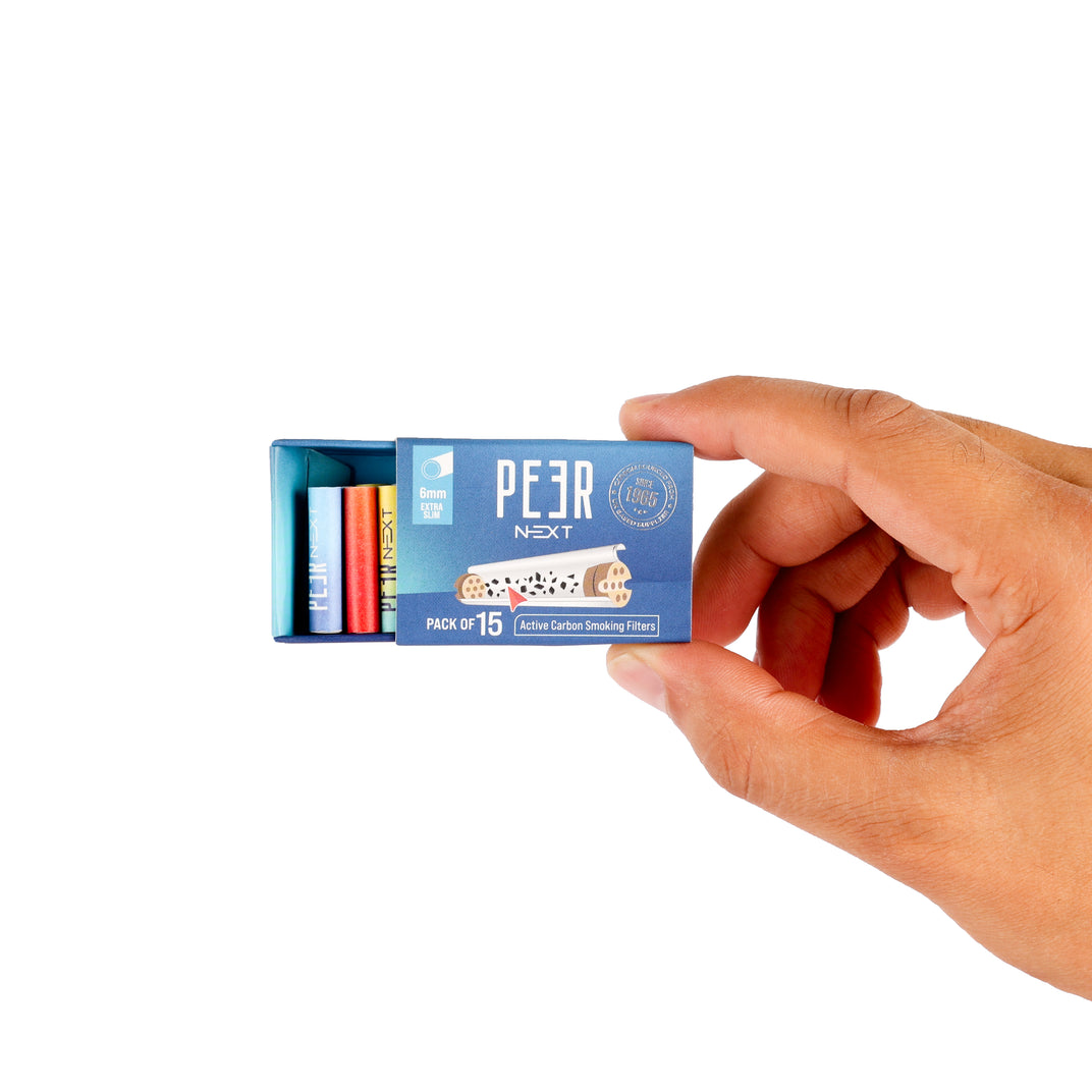 Active charcoal filter tips, activated carbon filter tubes | PEER Next